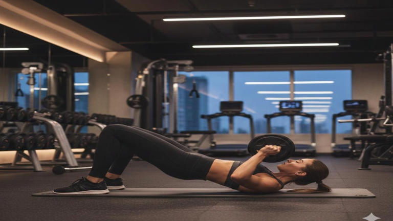 Dumbbell glute bridge: The underrated exercise that builds strong ...