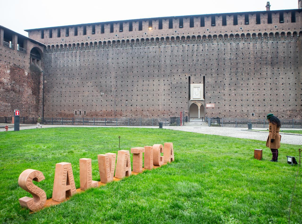 Le parole di Leonardo. Sculture e manifesti per salvarle dall’oblio ...