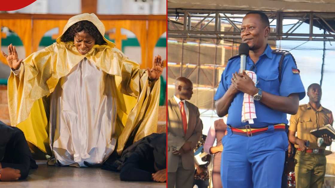 Robert Lumbasi: 5 exciting photos of preaching cop who married Rose Muhando