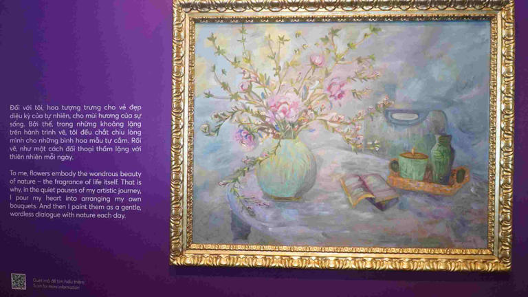 Triển lãm "Mộng giữa chiều hoa" lan tỏa di sản qua hội họa