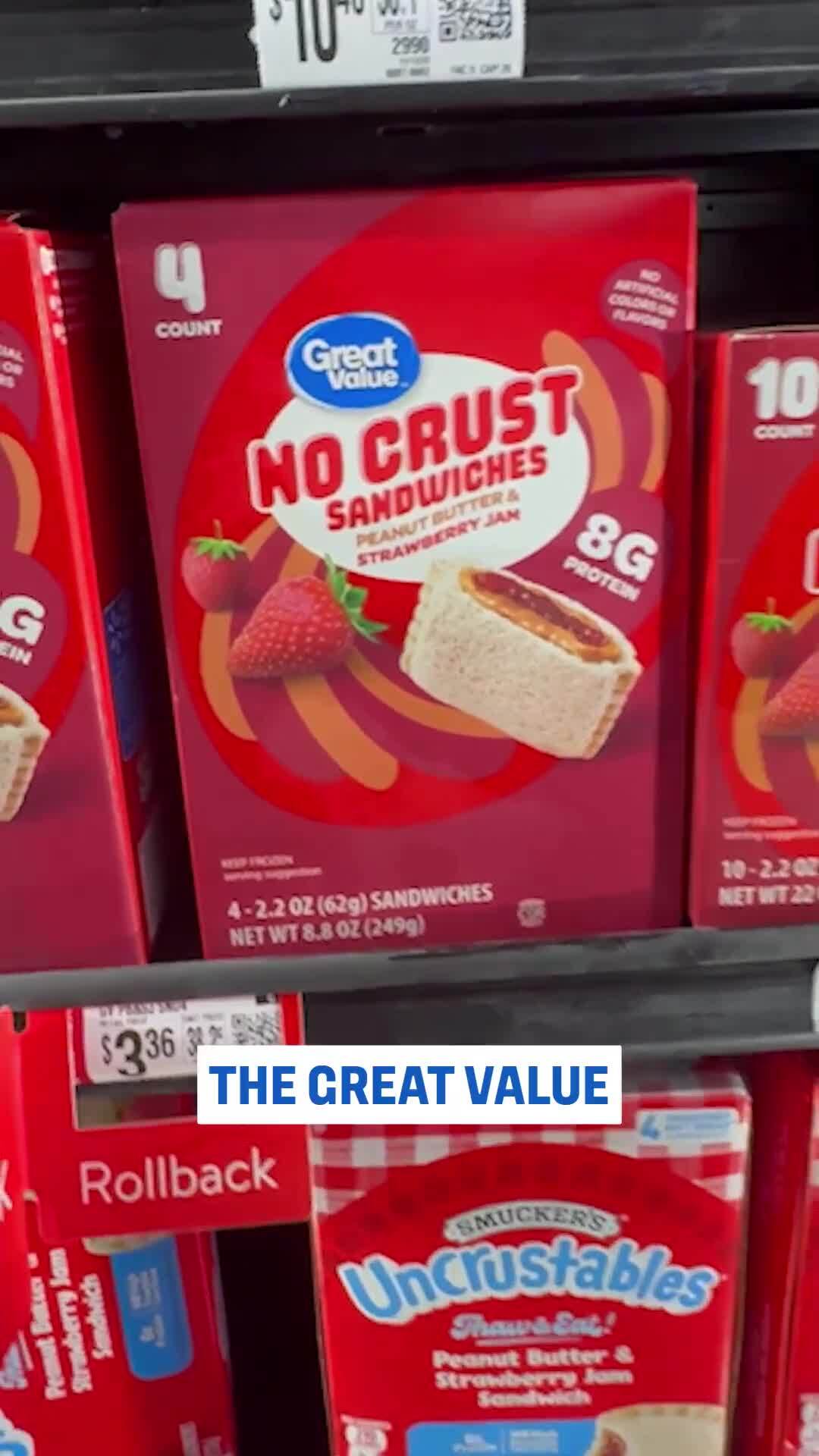 Smuckers makes this Walmart food — it's cheaper!
