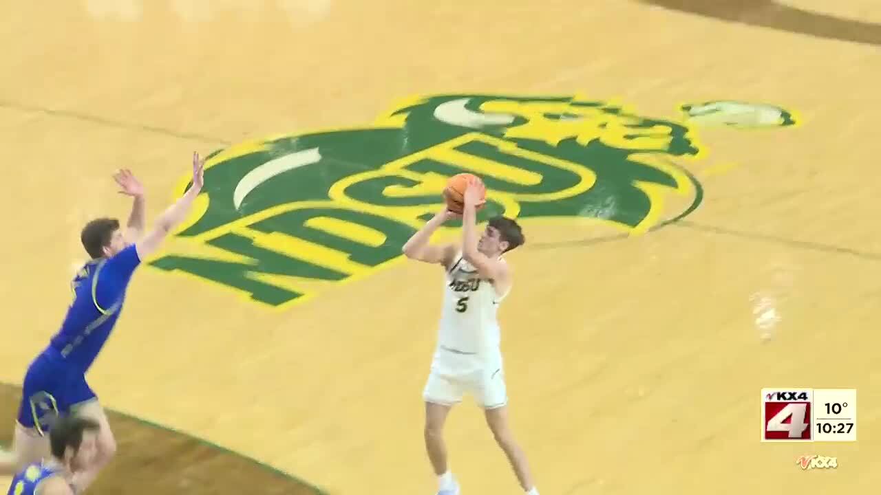 Highlights: NDSU men's basketball defeats South Dakota State to stay ...