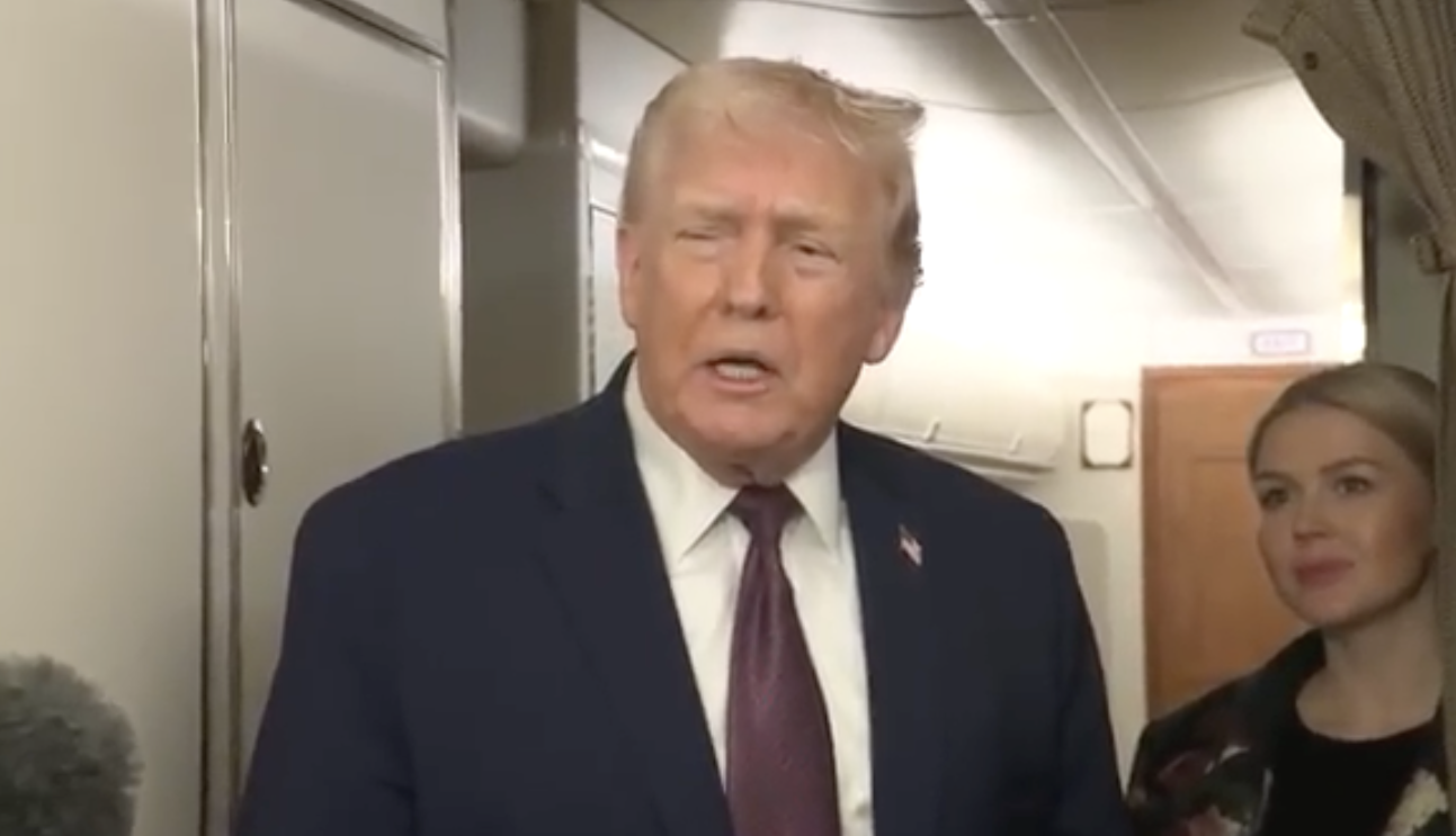 'I think they're professional agitators': Trump claims protestors are ...