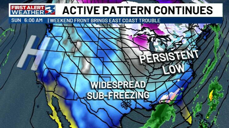 First alert: Widespread freeze this weekend with hard freeze possible