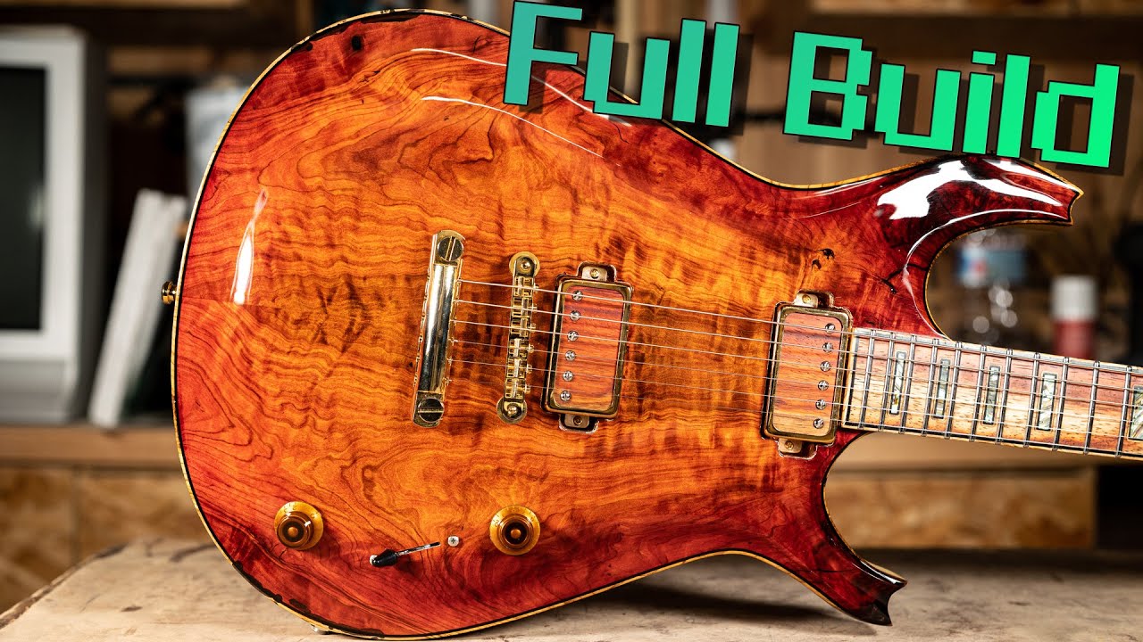 Diamond II – my most ambitious guitar build