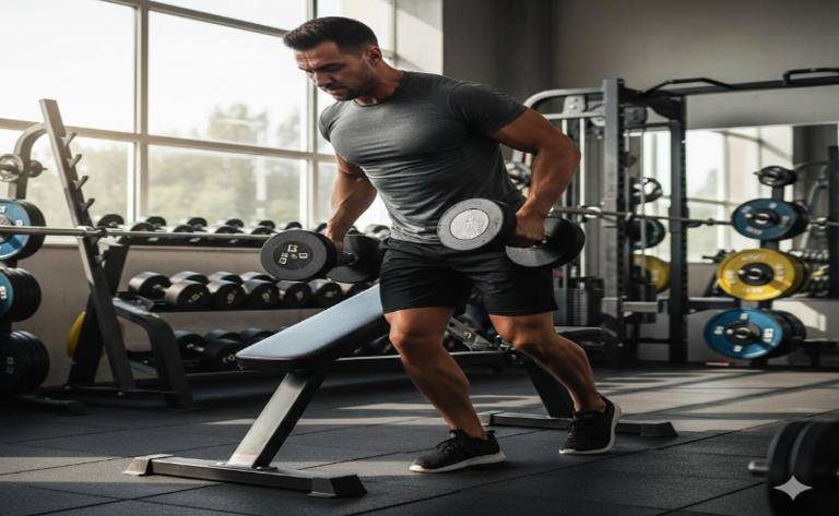 Bent-over rows: The go-to back exercise fitness experts in the US swear ...