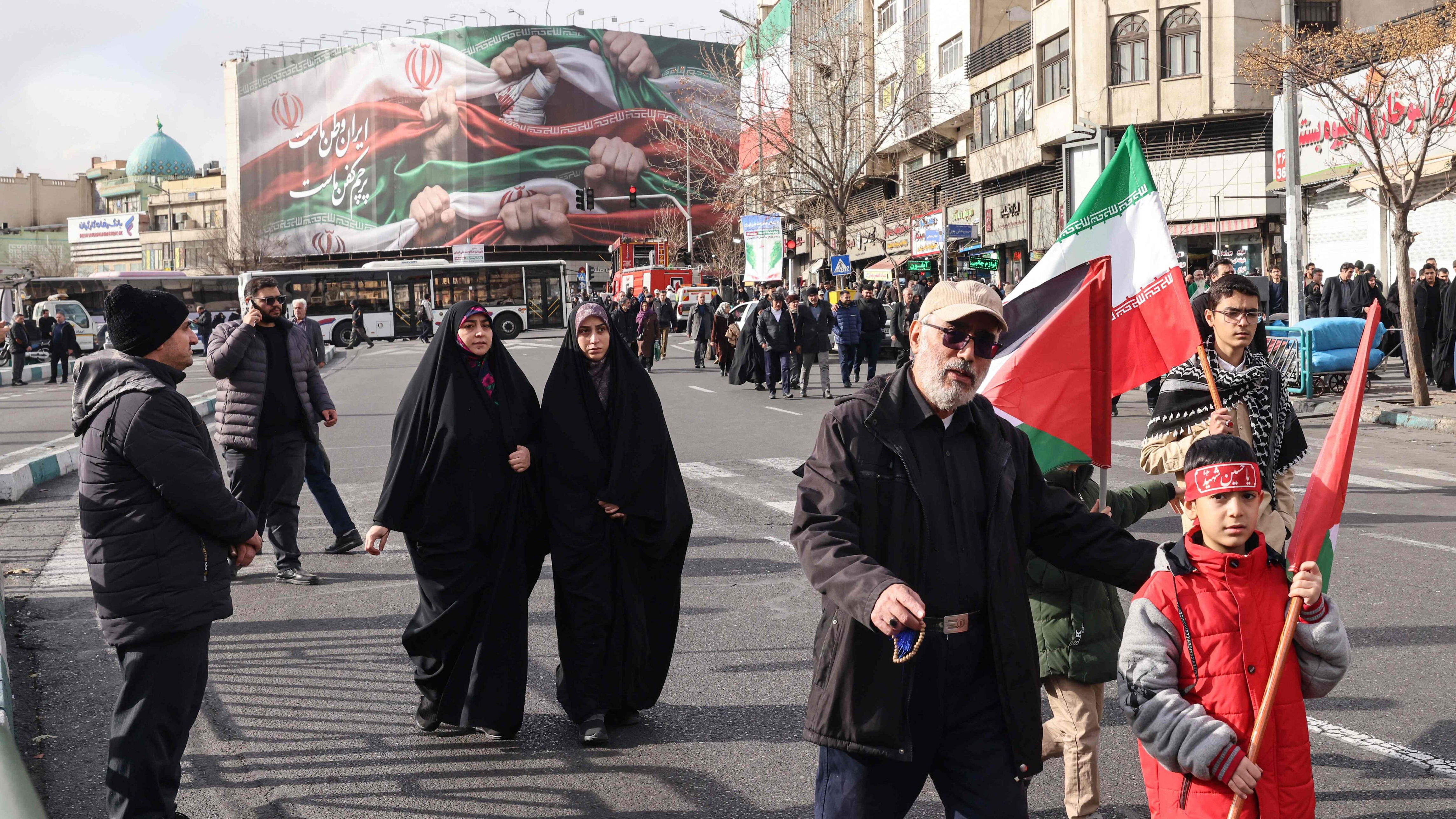 View from Tehran: Regime cleanses streets of crackdown's scars with ...