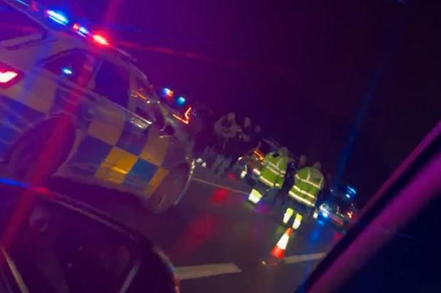 Watch: Video shows 'arrest' after third A127 incident in one day in ...