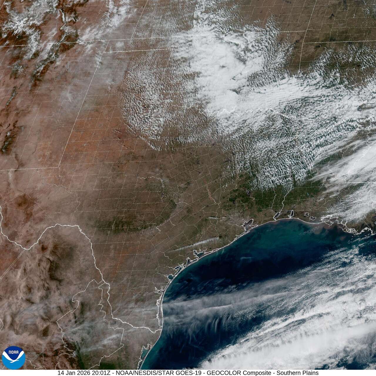 Dry, cool weather expected across Texas this weekend