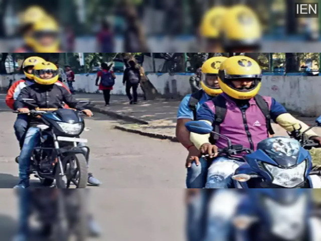 Double helmet rule for bikes and scooters implemented across Uttar ...