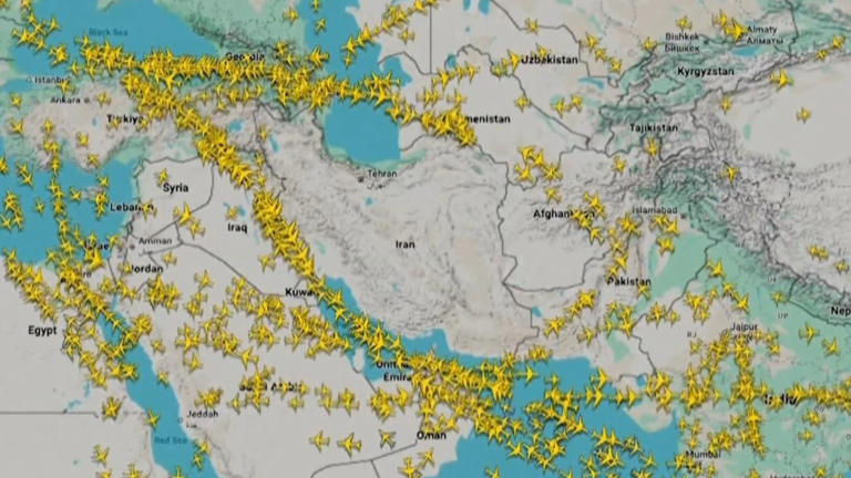 Iran slams airspace shut as death toll climbs