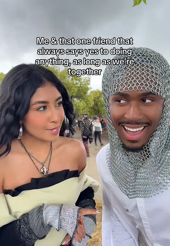 Me & that one friend who always says yes – friendship moments