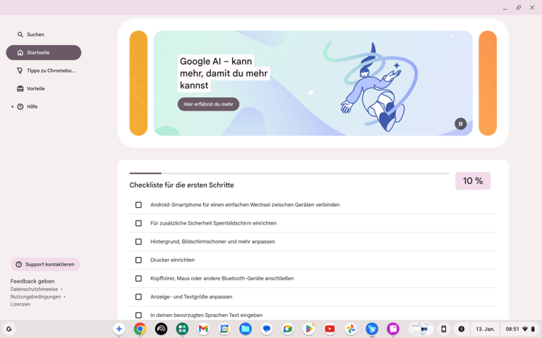 Acer Chromebook Plus Spin 514 im Test: Der ARM-Prozessor bringt sattes ...