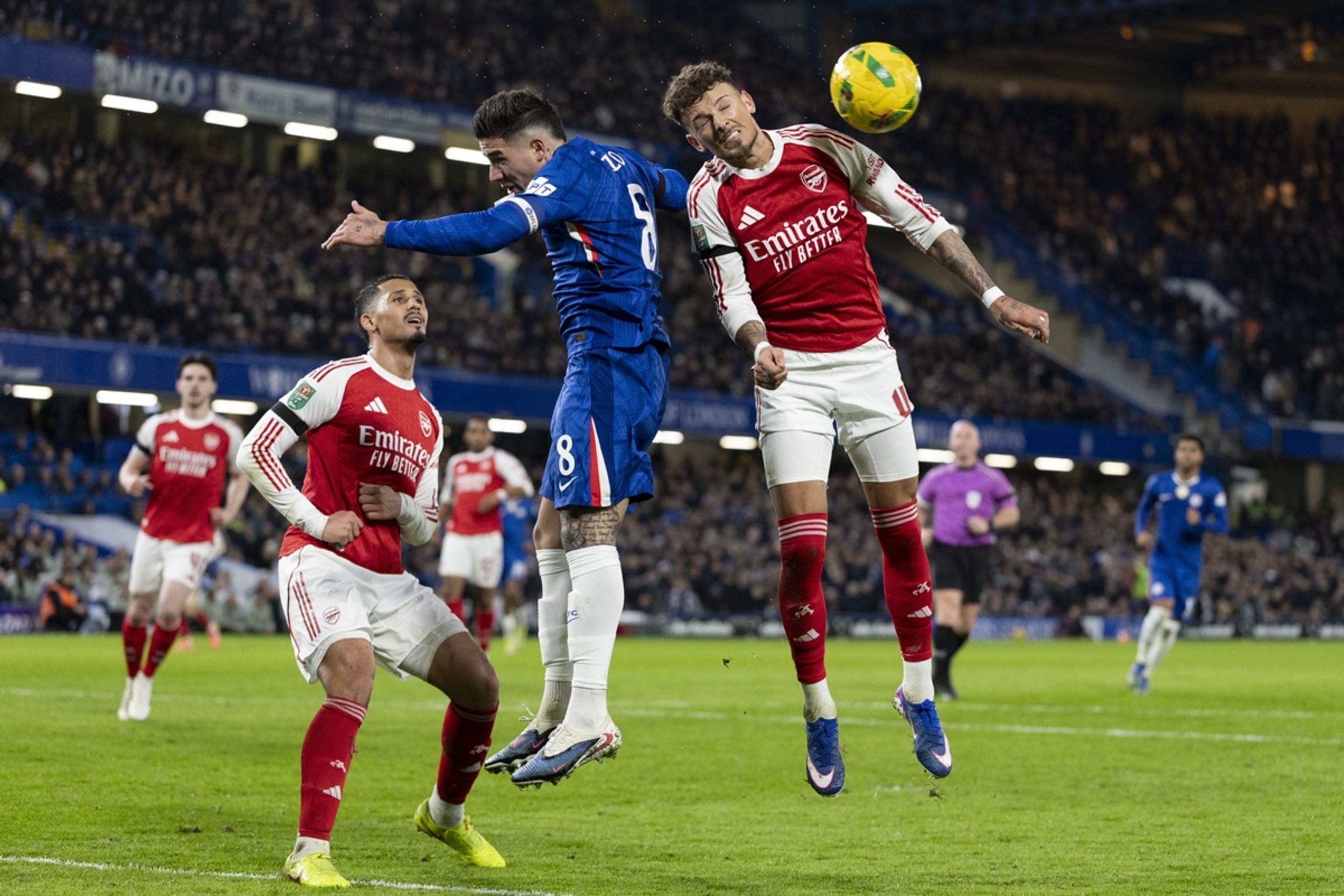 Ben White says Arsenal dropped their level in the second half