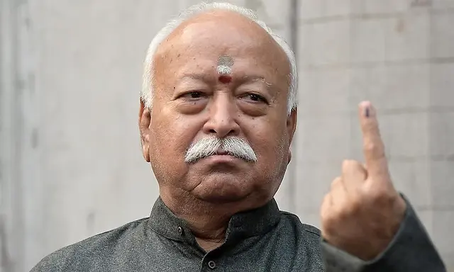 Maharashtra civic polls: RSS chief Mohan Bhagwat casts vote, says NOTA ...