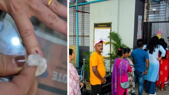 Maharashtra civic elections live: Video of indelible ink getting erased ...
