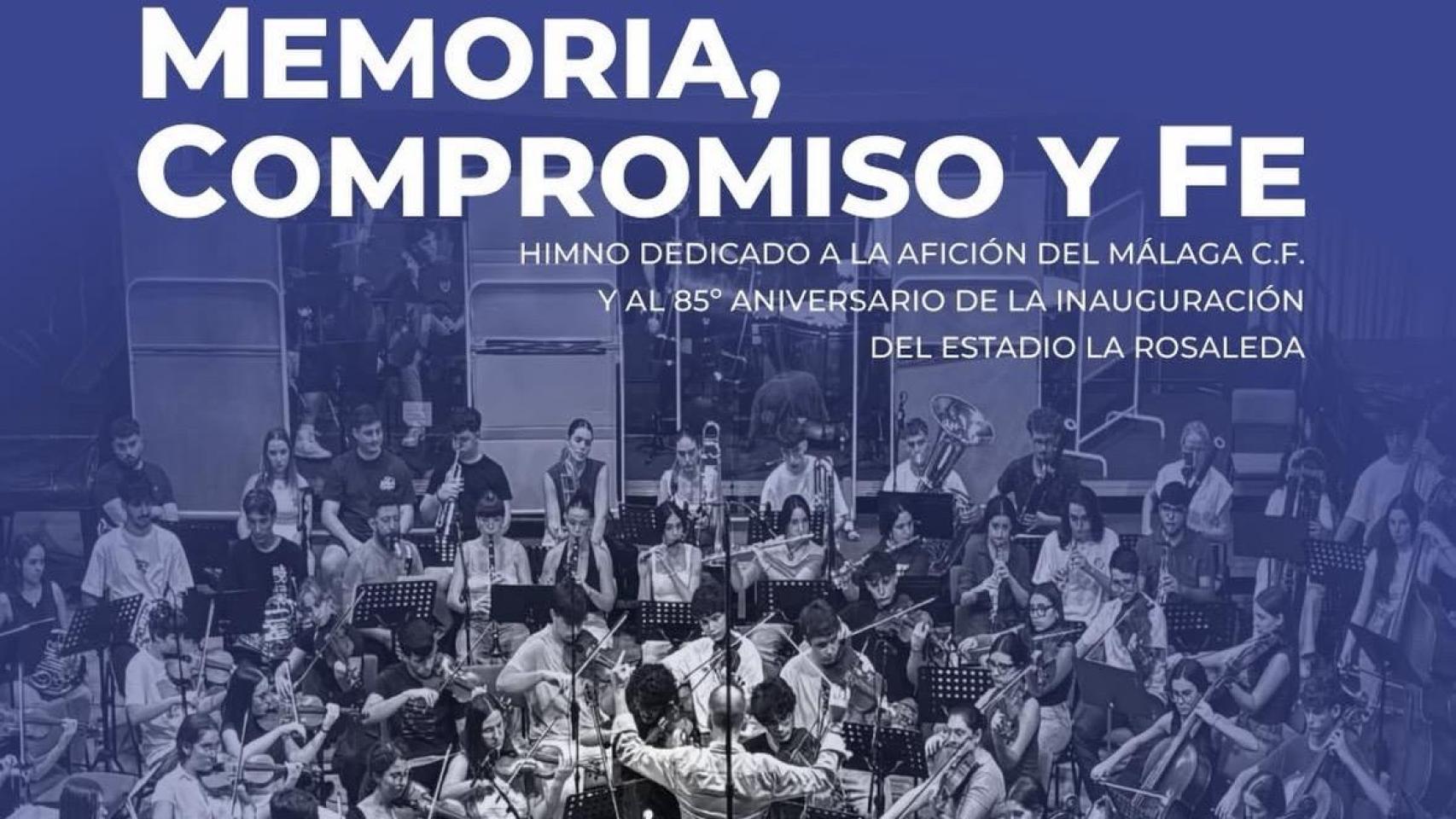 Un nuevo himno para el Málaga CF, este con orquesta y coro: "La obra ...