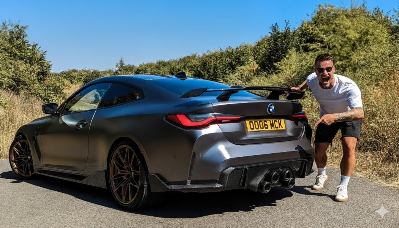 On cold start it sounds mean BMW exhaust upgrade