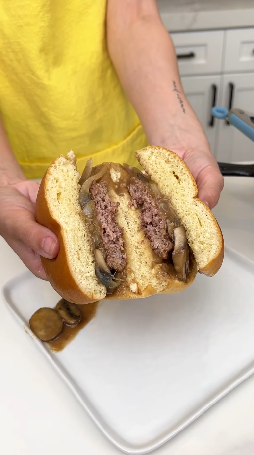 Simple Salisbury steak with patties