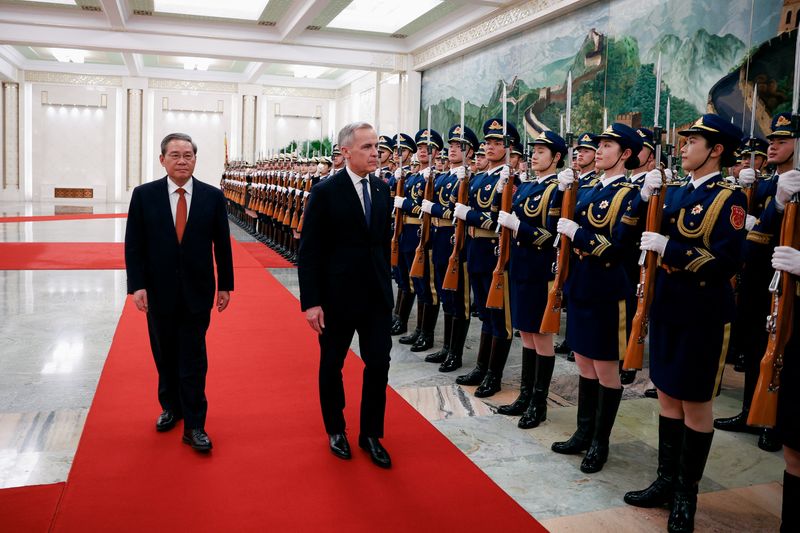 Canada's Carney hails improving China ties during landmark visit