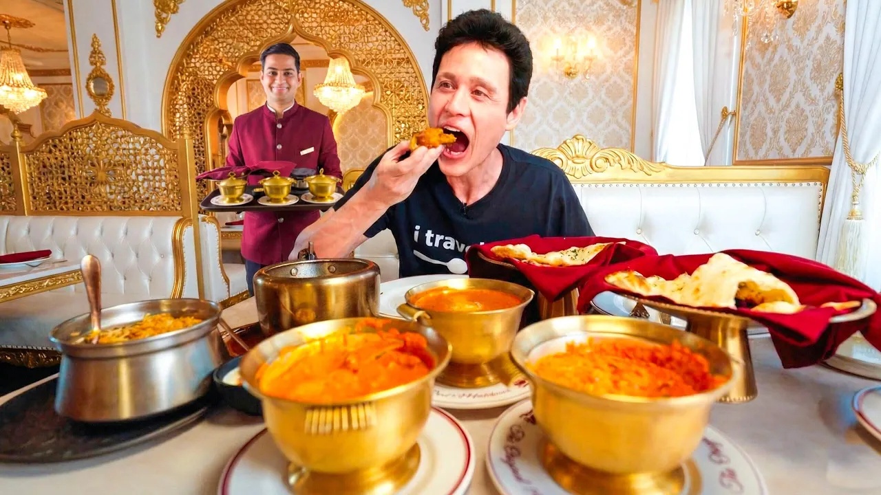 Eating the original butter chicken where it was created