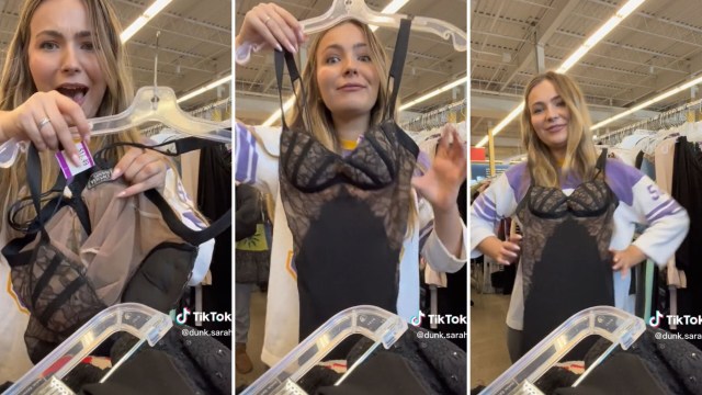 Thrift shopper in shock after buying vintage luxury dress that could ...