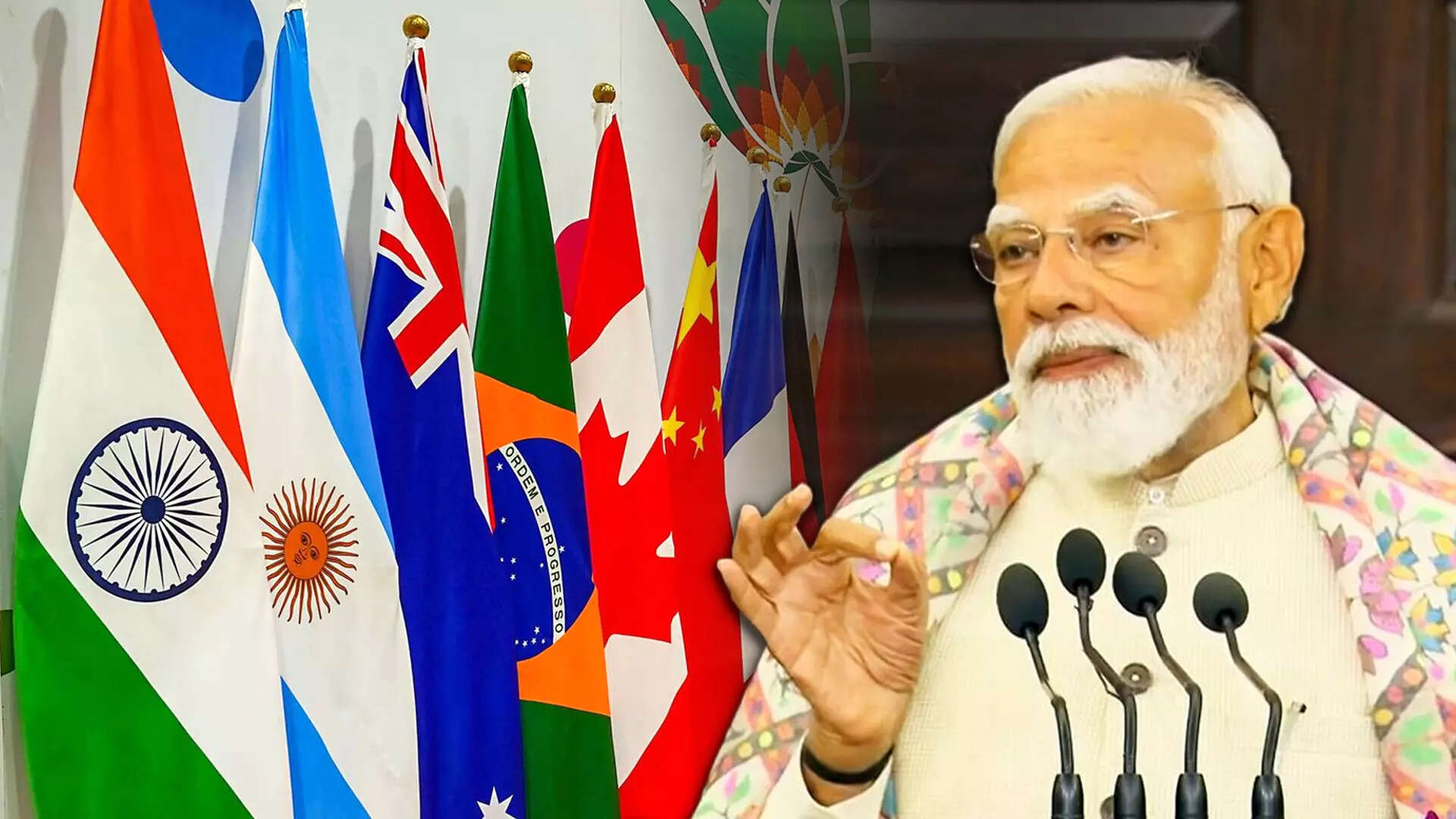 PM Modi positions India as global south voice says democracy delivers ...