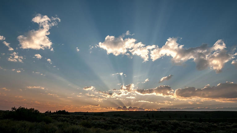 Weather words: Crepuscular rays