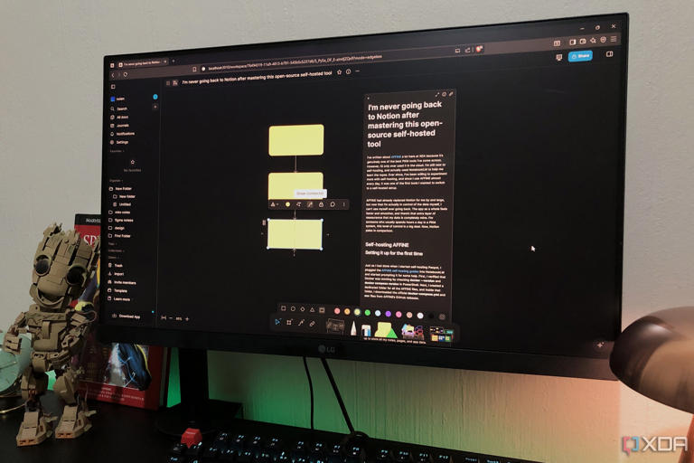 I'm never going back to Notion after mastering this open-source self ...