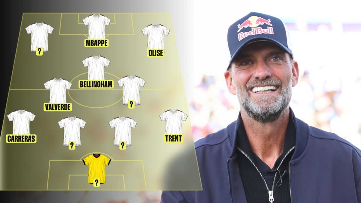 Jurgen Klopp’s dream Real Madrid XI for 2026-27 features two new ...