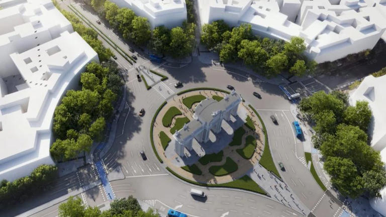 Madrid presenta la reforma del camino hacia la Puerta de Alcalá: paseo ...