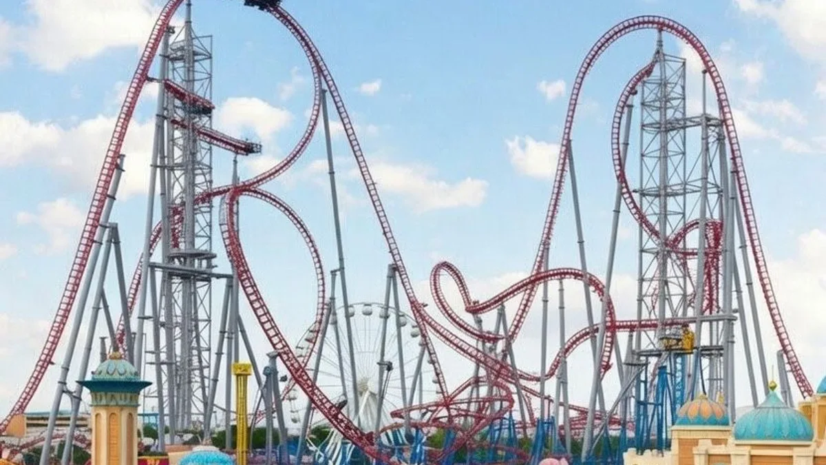 Así es Six Flags Qiddiya, el parque de atracciones saudí de más de 1. ...