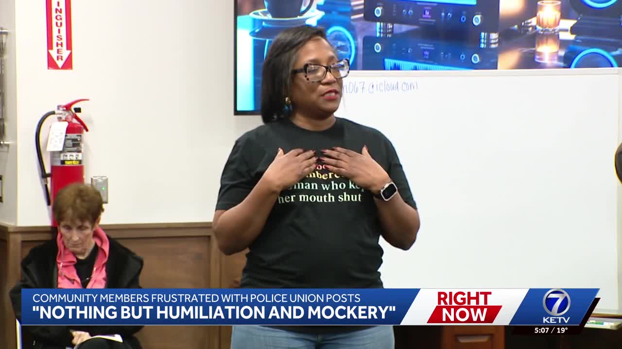 Community members frustrated with Omaha Police Union