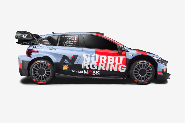 Hyundai unleashes refreshed 2026 WRC challenger