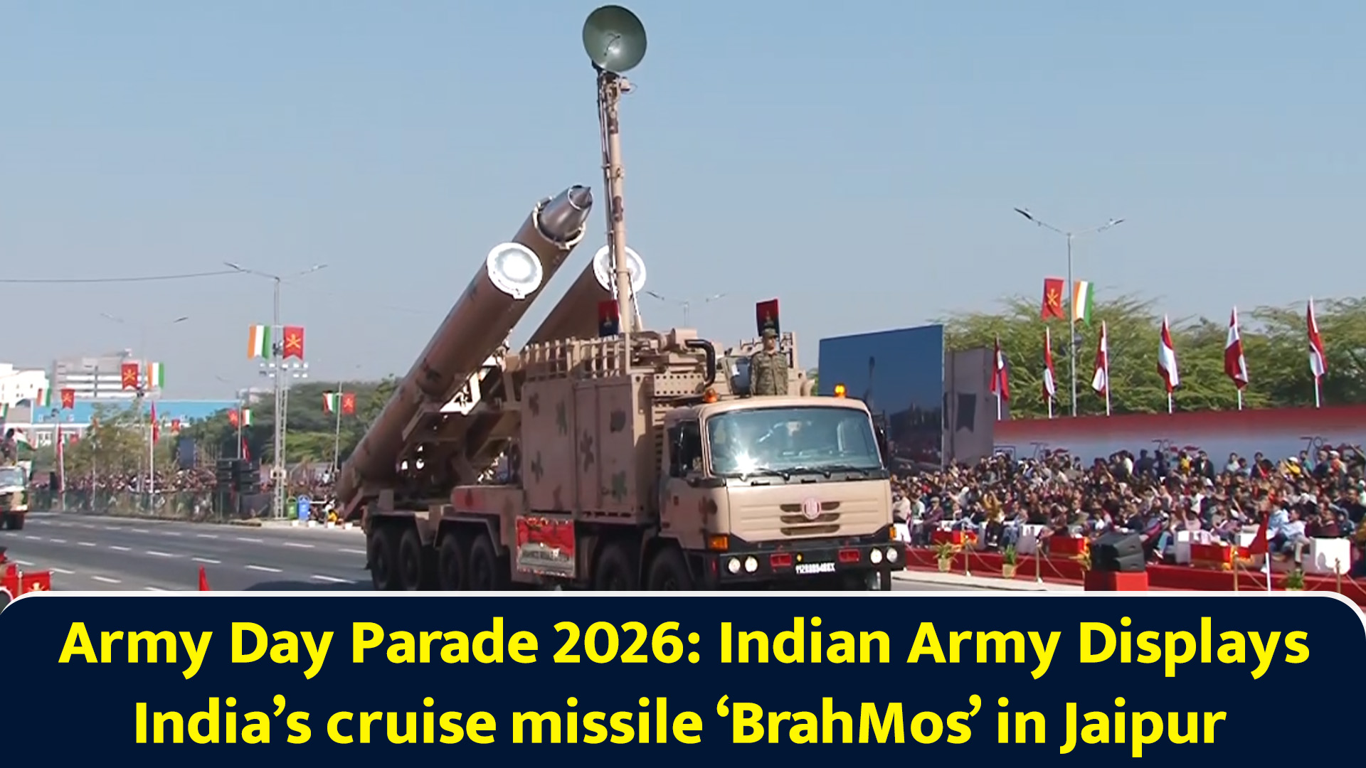 Army Day Parade 2026: Indian Army displays India’s cruise missile ...