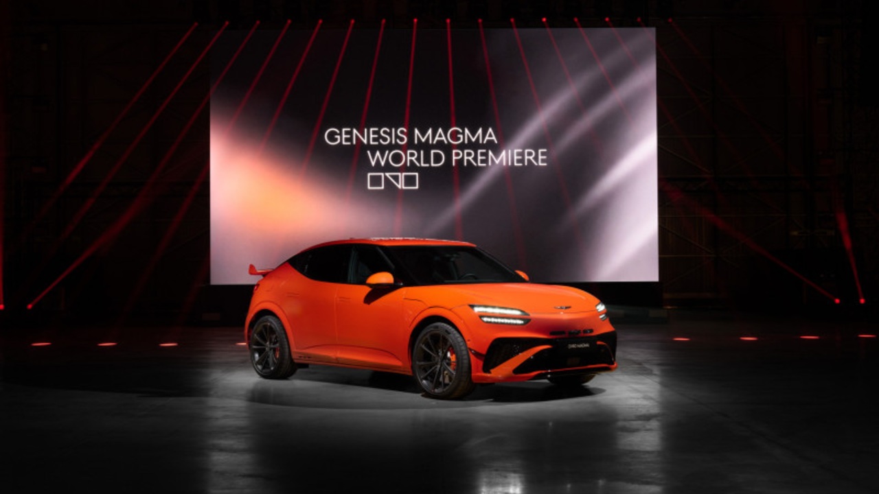 GV60 Magma erupts: Genesis’ first EV sports car scorches at 650 hp