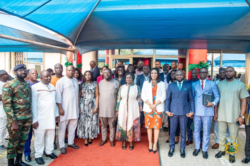 Veep familiarises with work of Youth Development and Empowerment Ministry