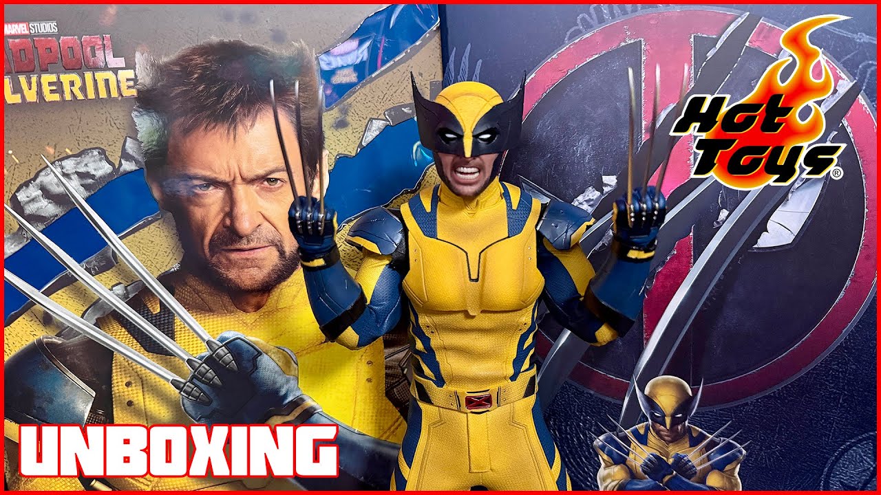 Hot Toys Wolverine deluxe edition unboxing (Deadpool & Wolverine)