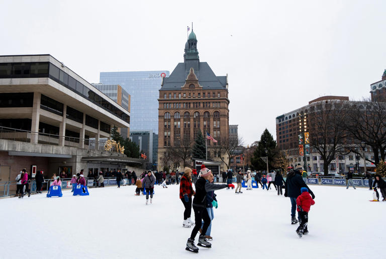 Weather permitting, here are Milwaukee area outdoor ice skating rinks