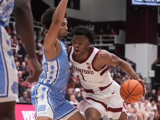 Stanford's freshman phenom Ebuka Okroie leads 95-90 win over No. 14 ...