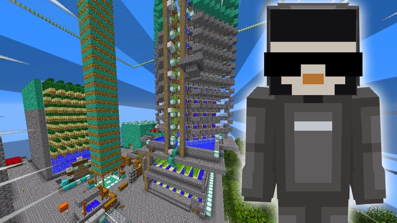 Minecraft Sky High series touring subscriber islands