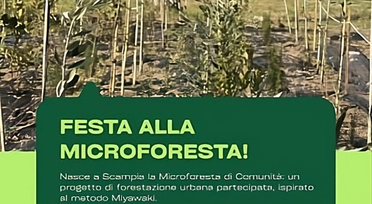 Napoli, a Scampia inaugurata la prima “microforesta di comunità”