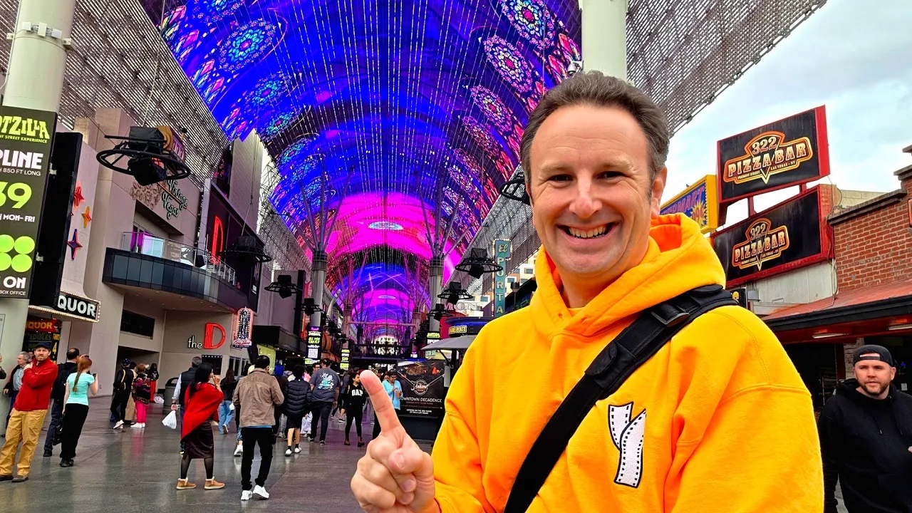 What Fremont Street looks like in Las Vegas during the day