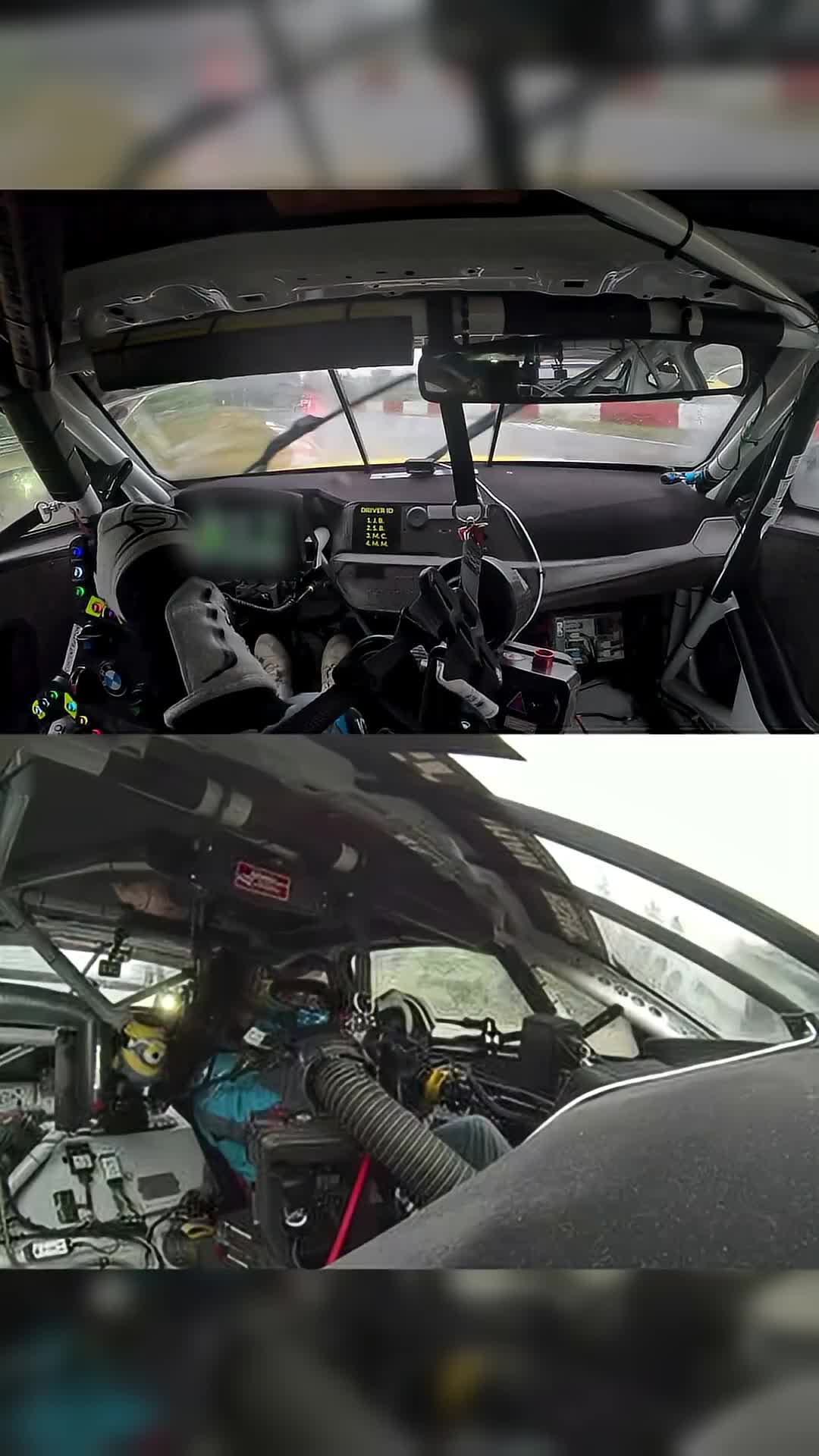 Blind driving at the Nürburgring