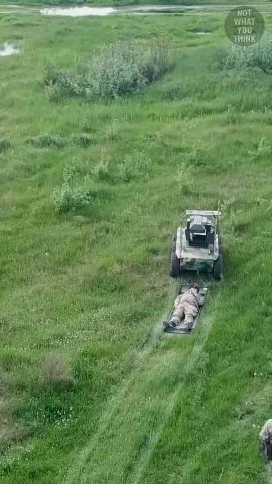 Scary weaponized robots