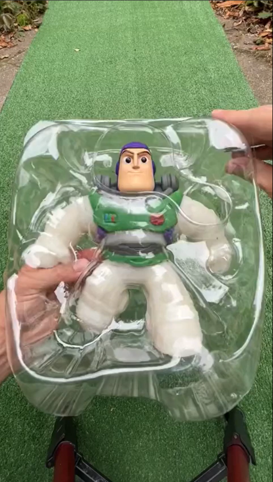 Buzz Lightyear pushed beyond his limits