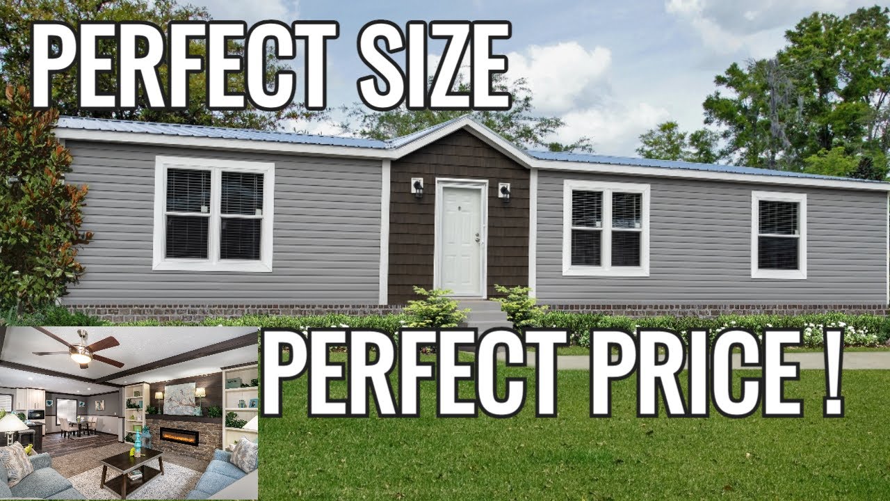 The perfect size and price - mobile home tour