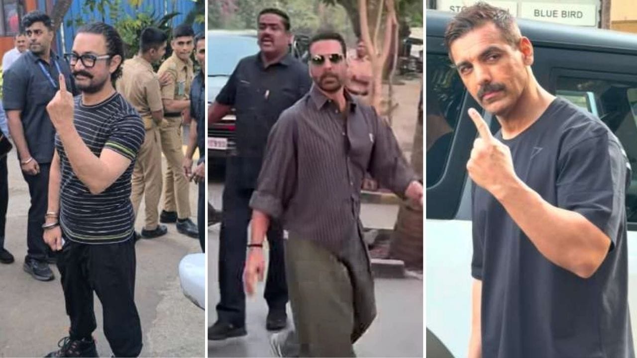 BMC polls 2026: Bollywood stars step out to vote in simple, everyday looks