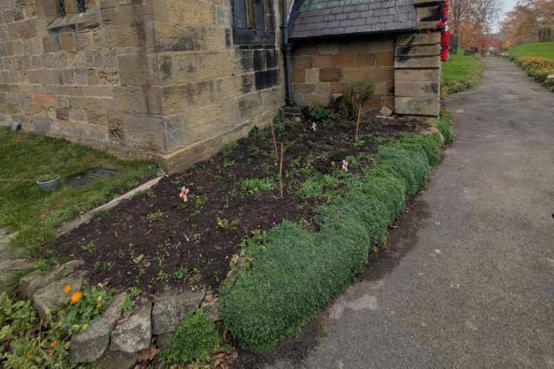 North Yorkshire church remembers veteran suicides by growing memorial ...
