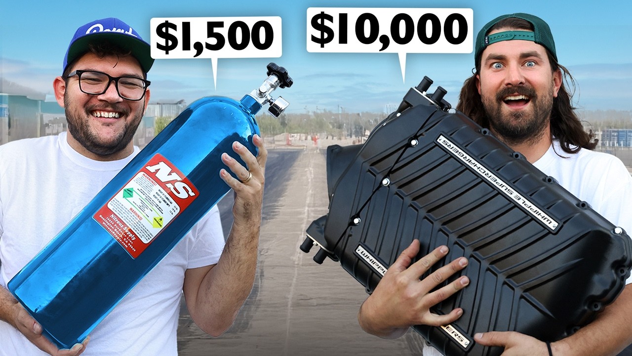 Nitrous vs supercharger
